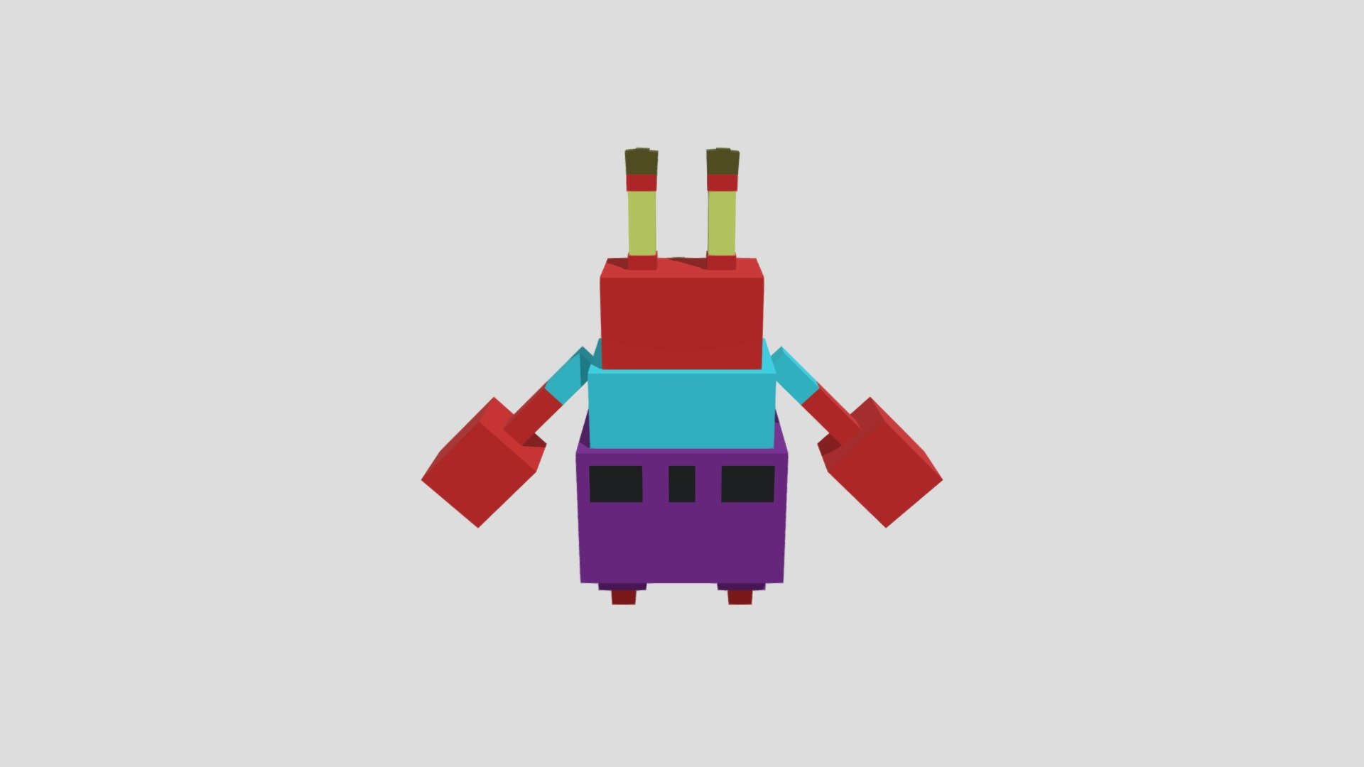Mr Krabs - 3D model by shadowgrimlord31655 [ae31609] - Sketchfab