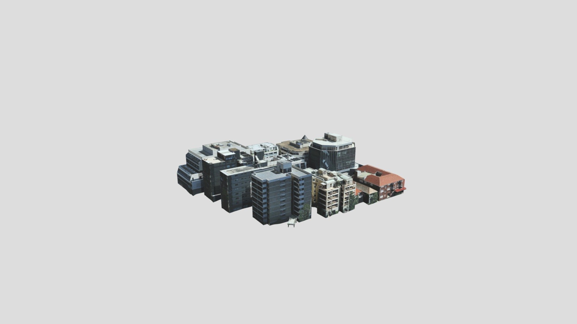 3D Building Sample RCU - Download Free 3D model by jasonprex [ae31c16 ...