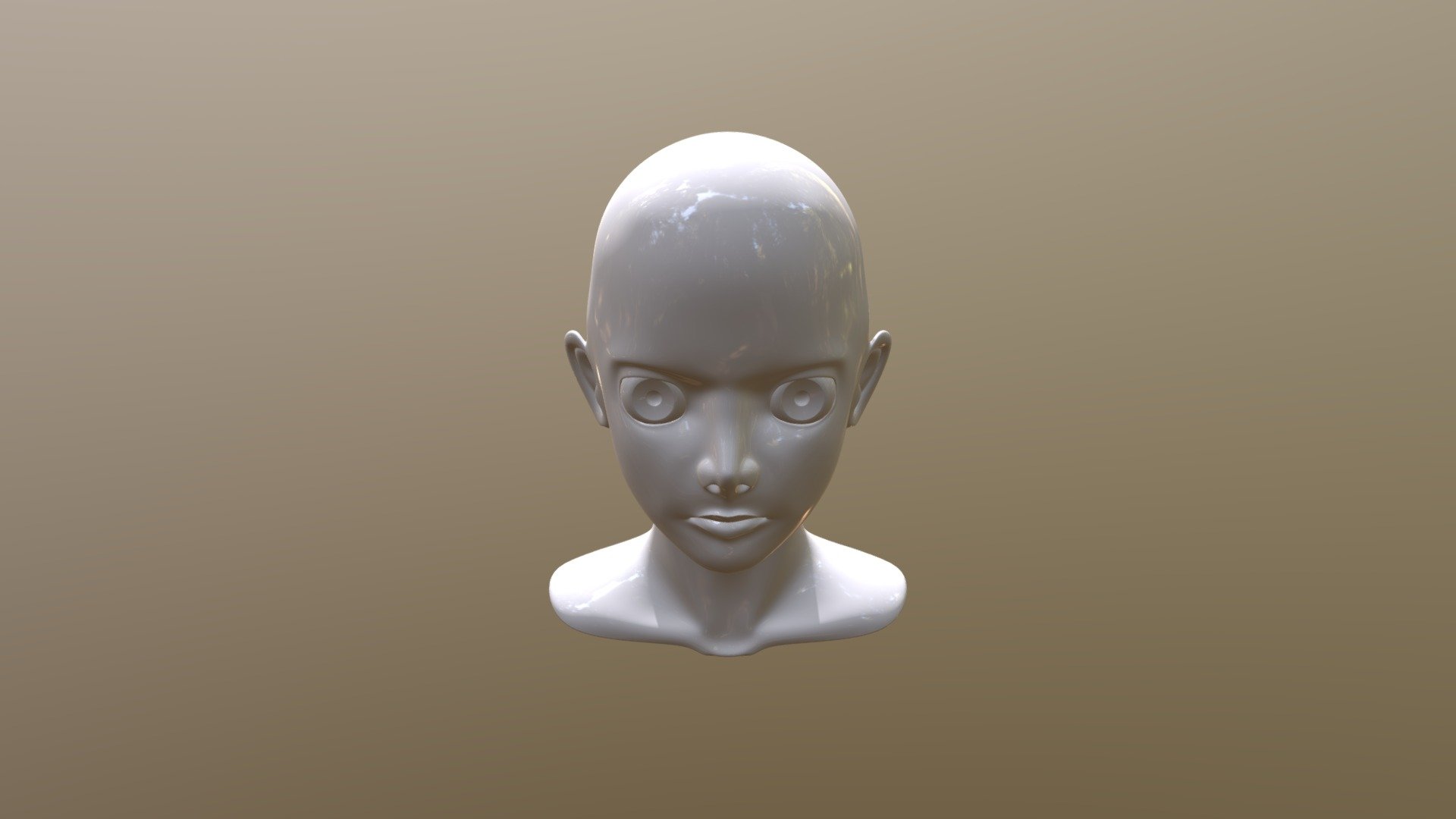 Cartoon Head - 3D model by jim_veens [ae31efc] - Sketchfab