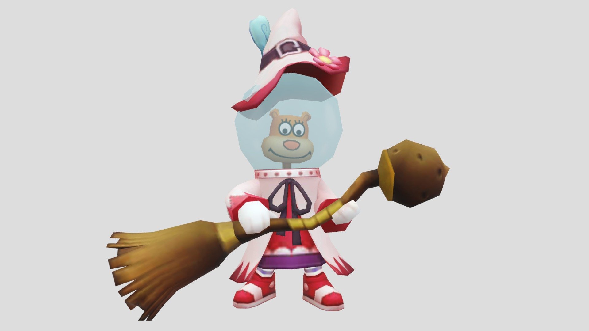 SB GameStation - Sandy (Magician) - Download Free 3D model by SMF ...