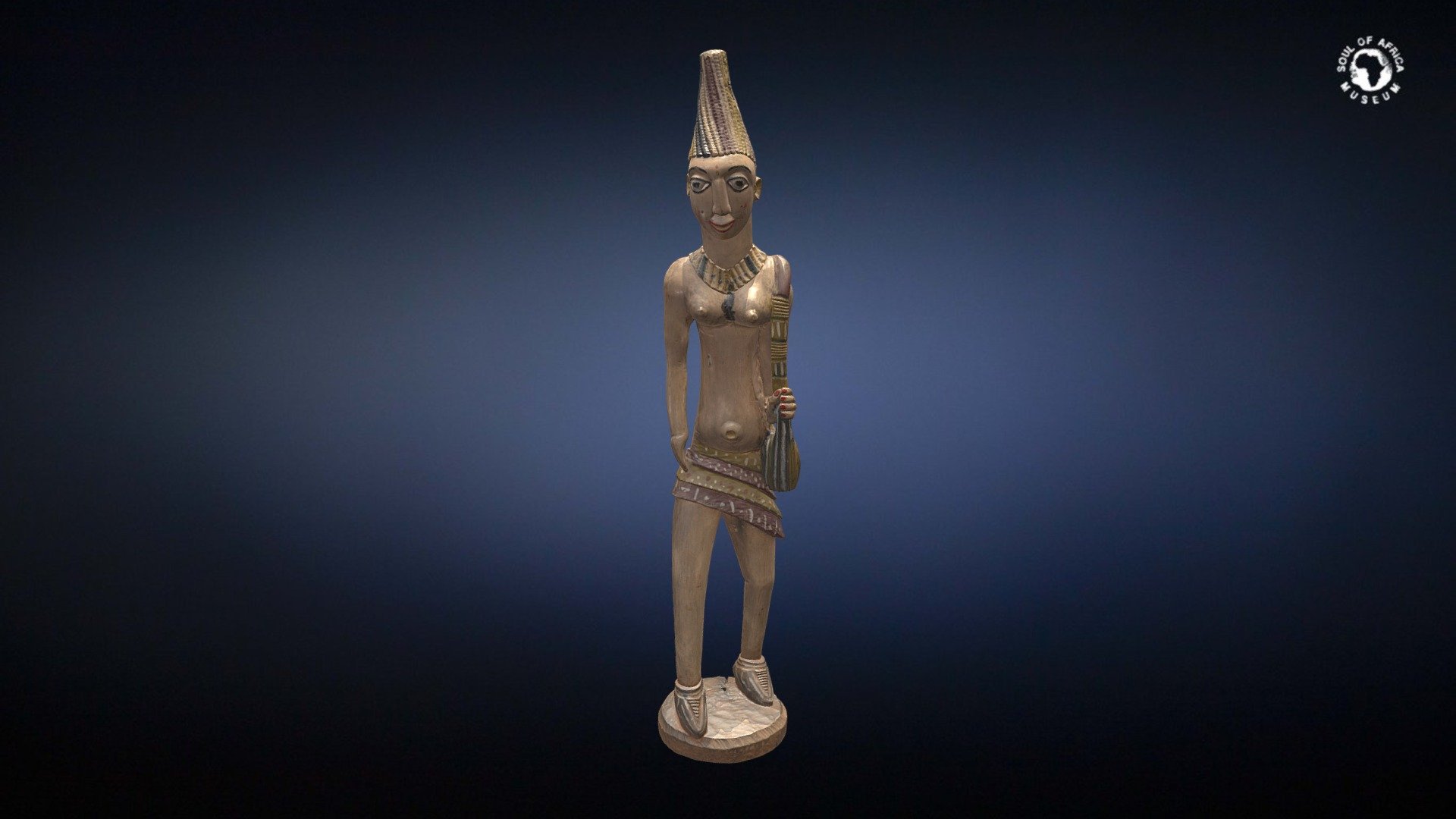 Mami Wata statur from Oku in Cameroon. - 3D model by SOUL OF AFRICA ...