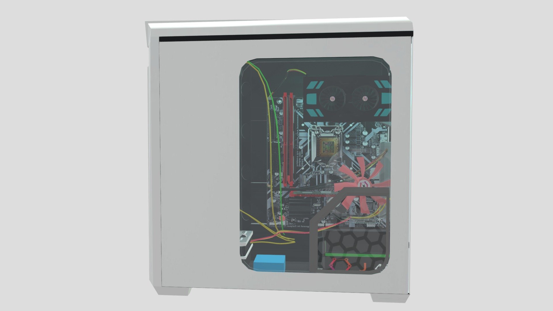 Computer Components - Download Free 3D model by va3dmodels (@VA ...