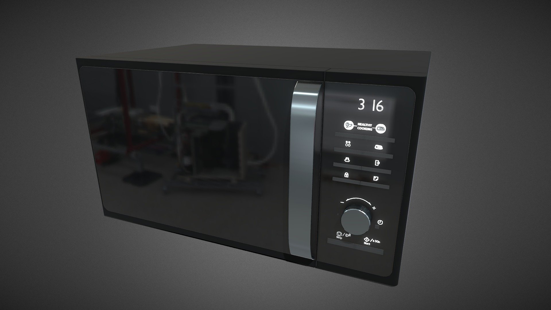 Microwave - 3D model by Blaž Mraz (@Mraz3D) [ae35ca4] - Sketchfab