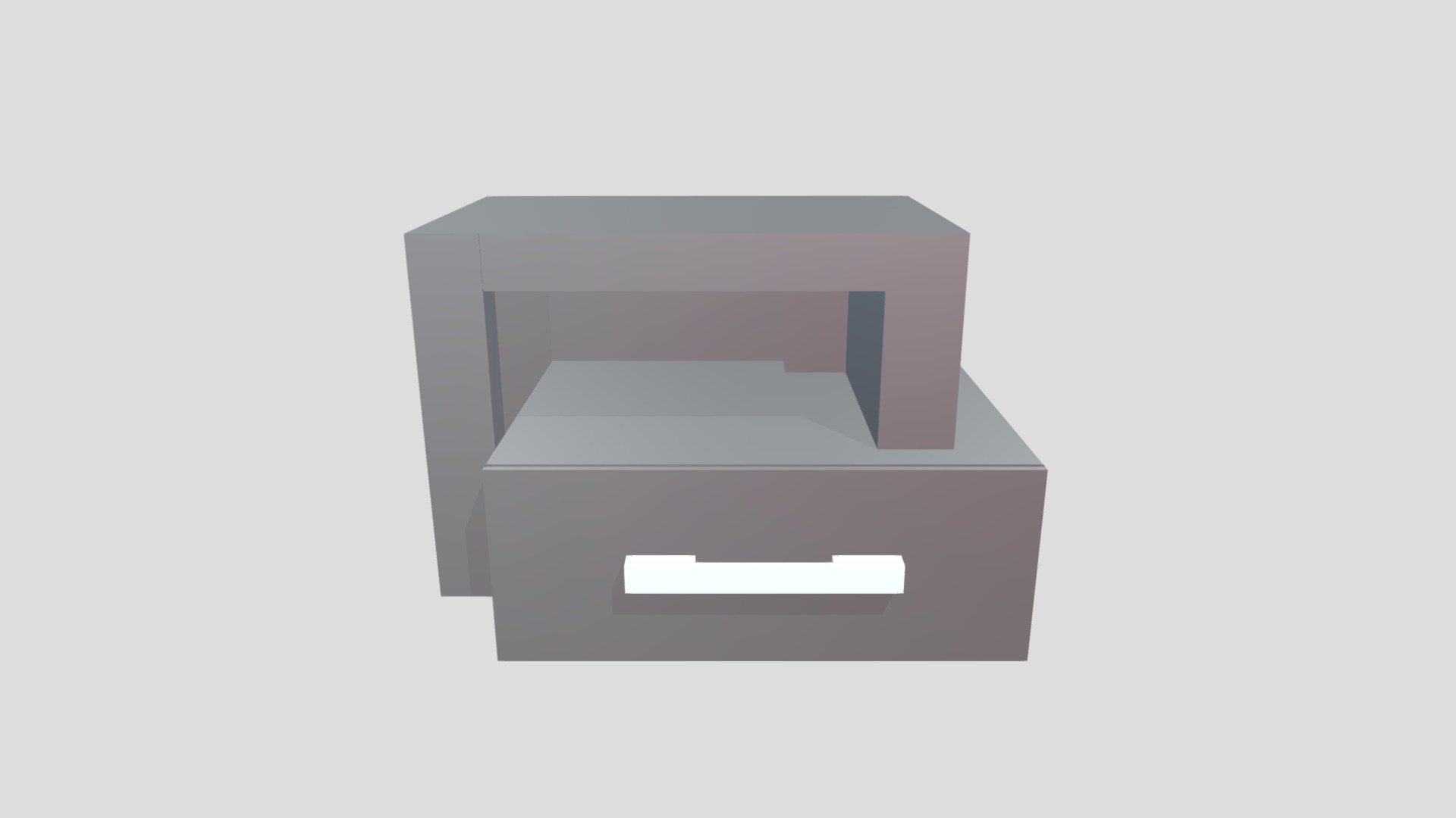 Night table - Download Free 3D model by mirroliaxd [ae3638f] - Sketchfab