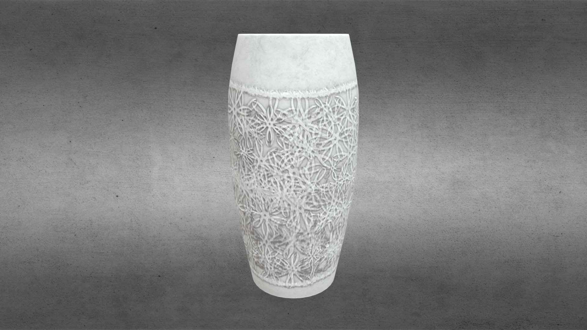 Decorative large pot - 3D model by magdaleyna [ae38ee2] - Sketchfab