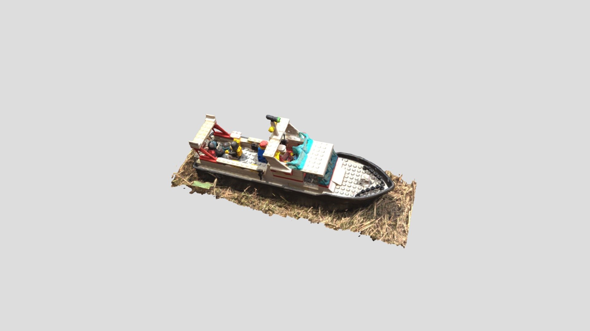 Lego Dive Boat test - 3D model by danburns [ae390b5] - Sketchfab