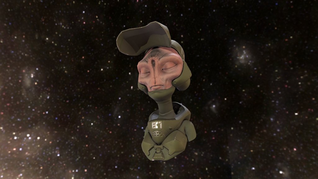 Alien Model Test - 3D model by Justine.Mahieu (@kalhyia) [ae396c3 ...