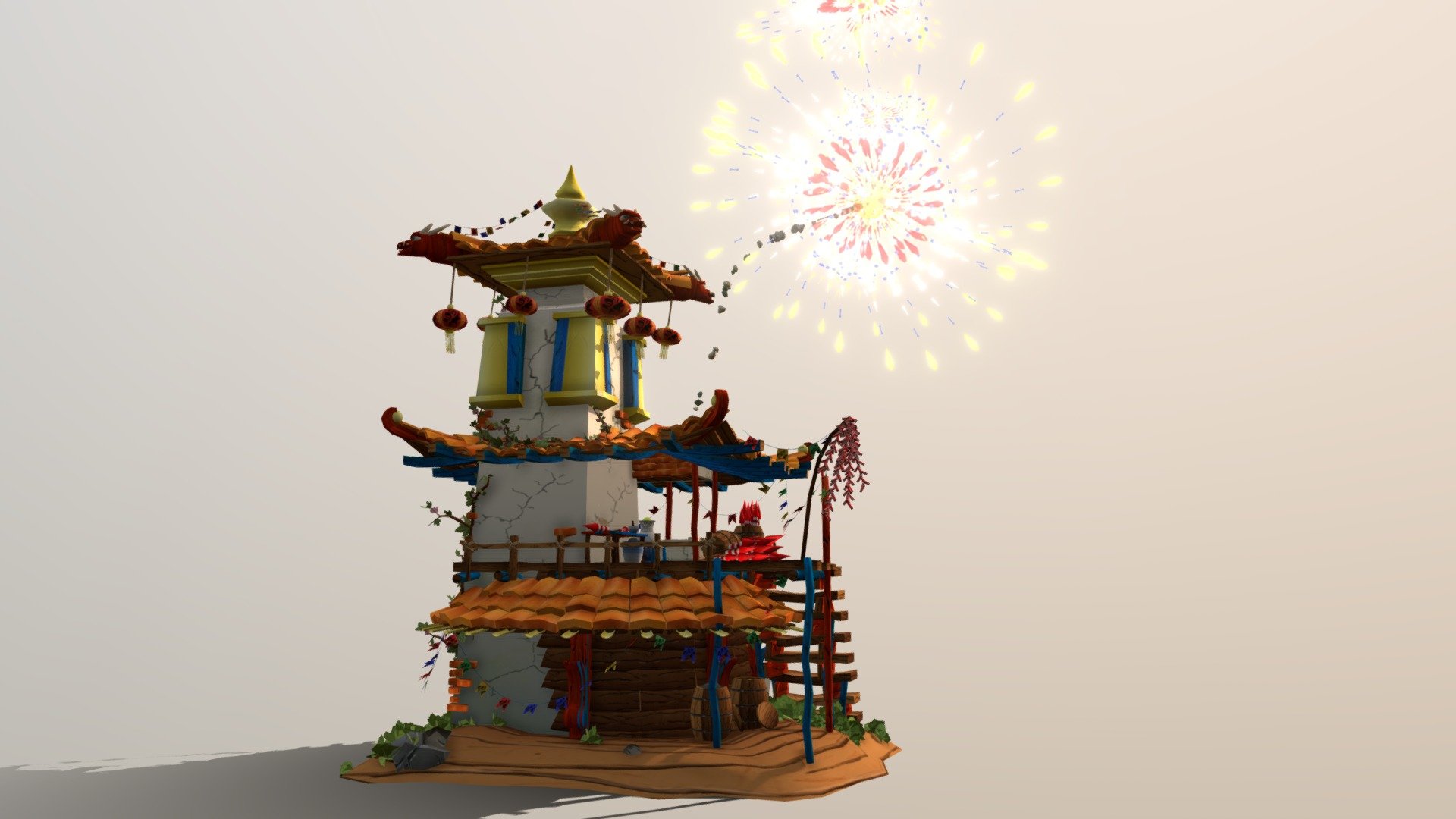 DAE Villages GameArt - Download Free 3D model by gabrielestefa [ae3a0d8 ...