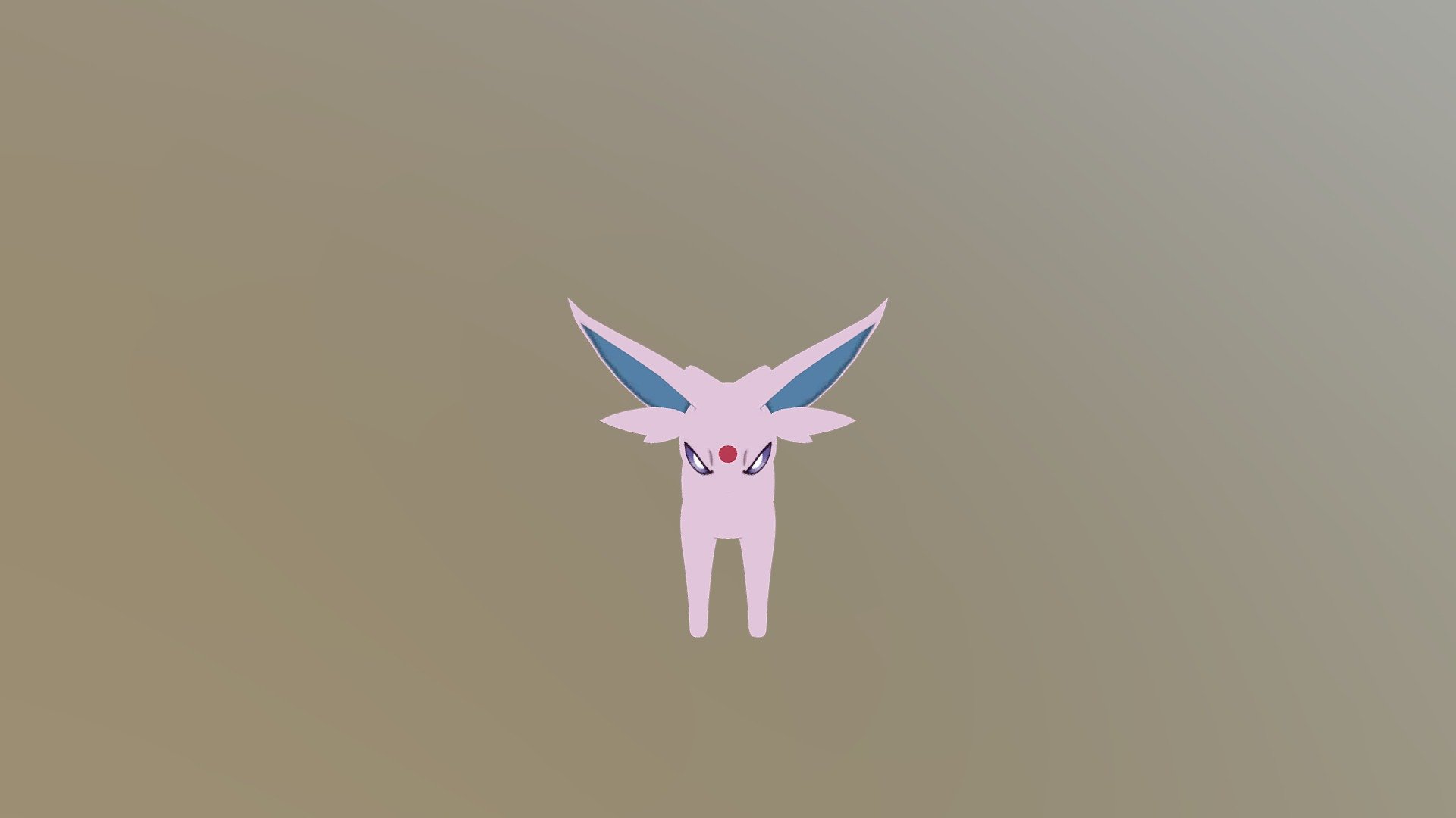 Espeon Mark - 3D model by Most Popular 3D (@mark1024pl) [ae3a259 ...