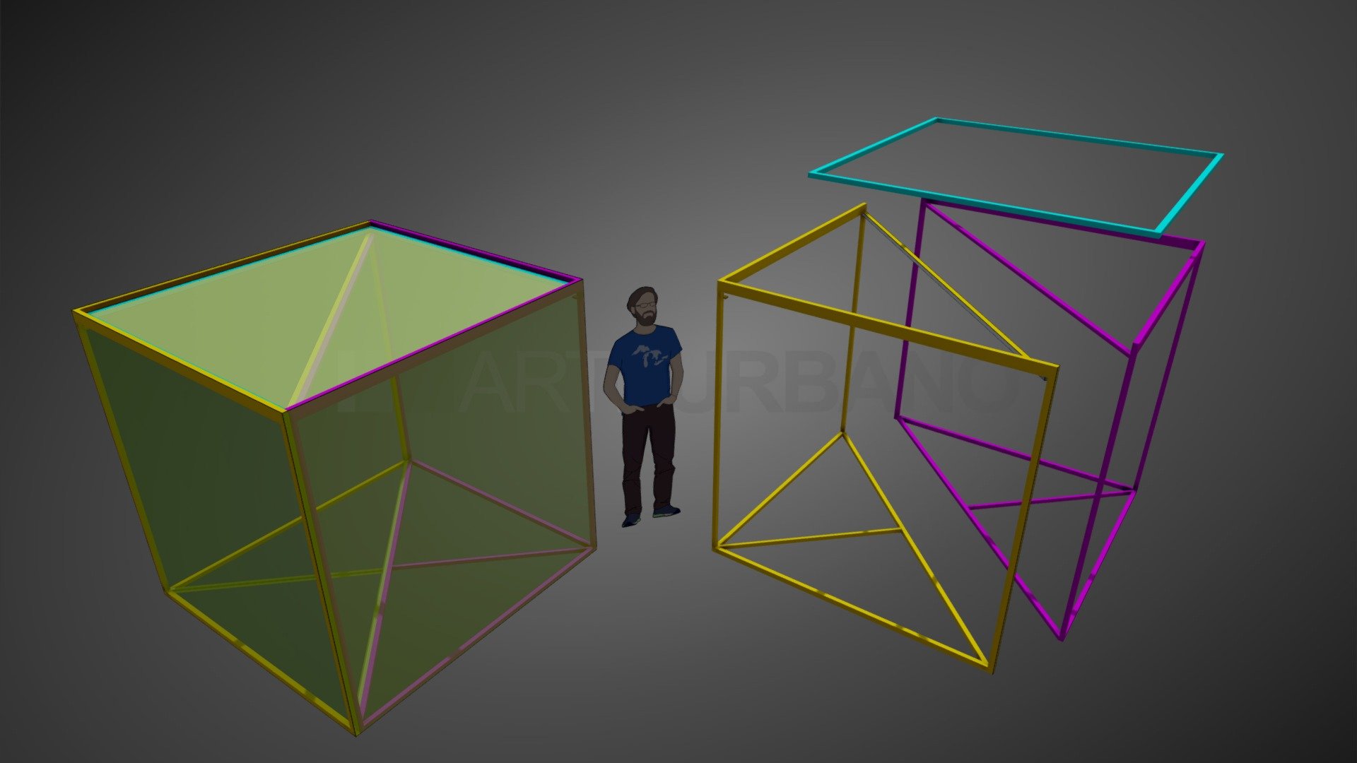 cubo - Download Free 3D model by ArteURBANO [ae3a35f] - Sketchfab