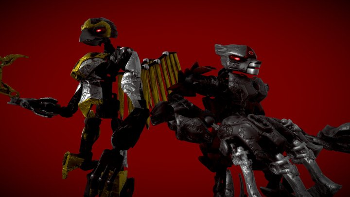 Bionicle 3D models - Sketchfab