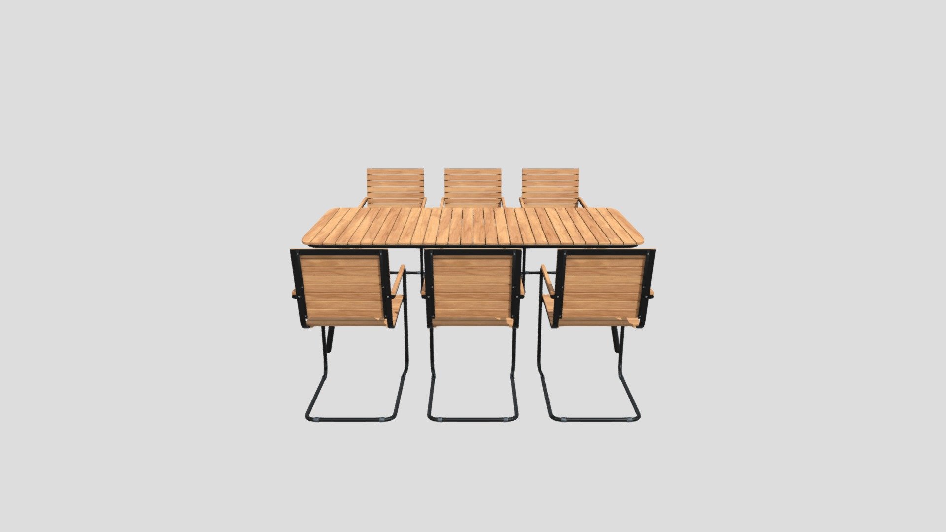 Malo and Hono dining set - Buy Royalty Free 3D model by ...