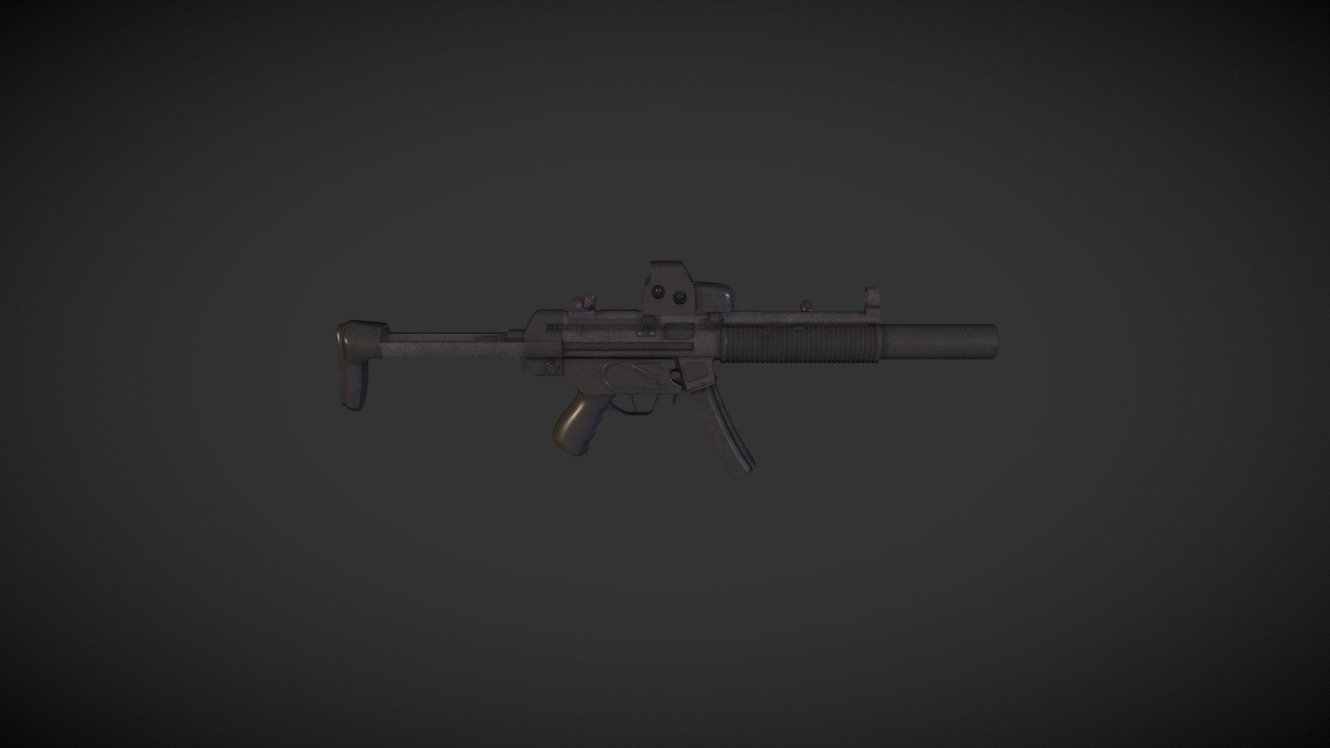 H&K MP5SD EOTech - 3D model by TessaraOxygen (@19vladis97) [ae43460 ...