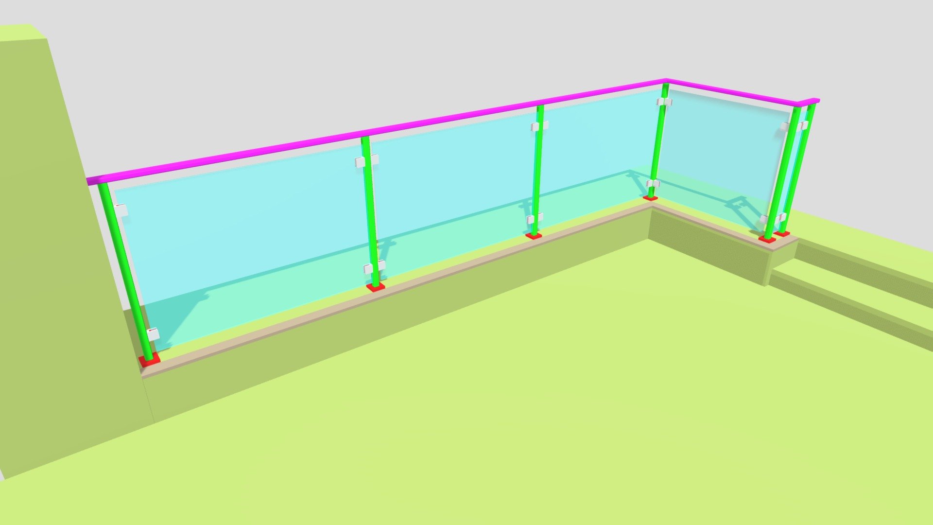 Ray Res Handrail Model - 3D model by JD Stairs (@Jkwebster14) [ae4376f ...