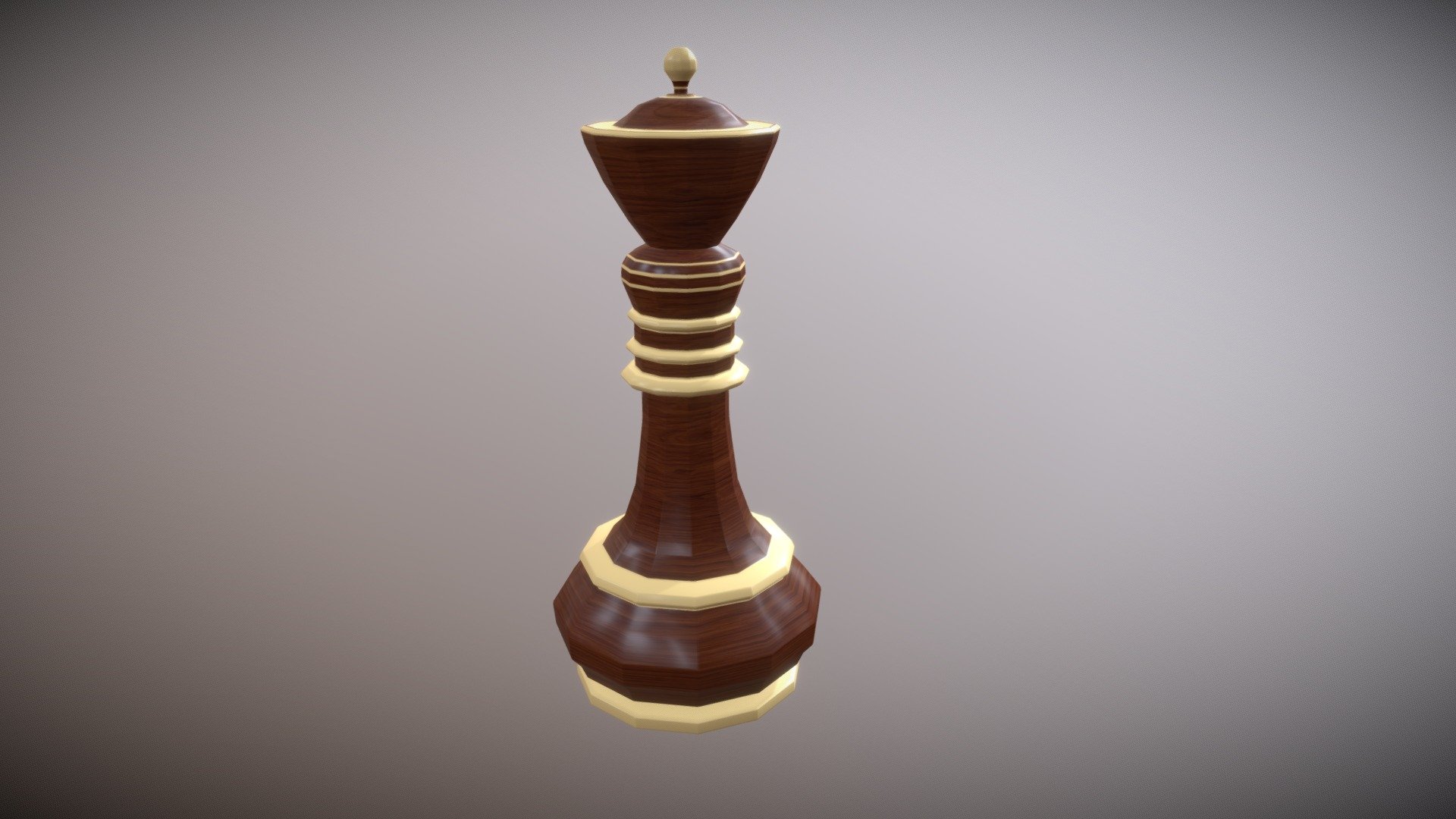 Queen chess piece - 3D model by Killian Sanders (@trashdruid) [ae44202 ...