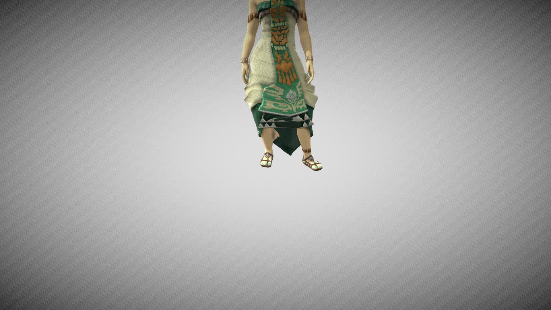 Zelda with Dragon Features - 3D model by KatrianaDarrah ...