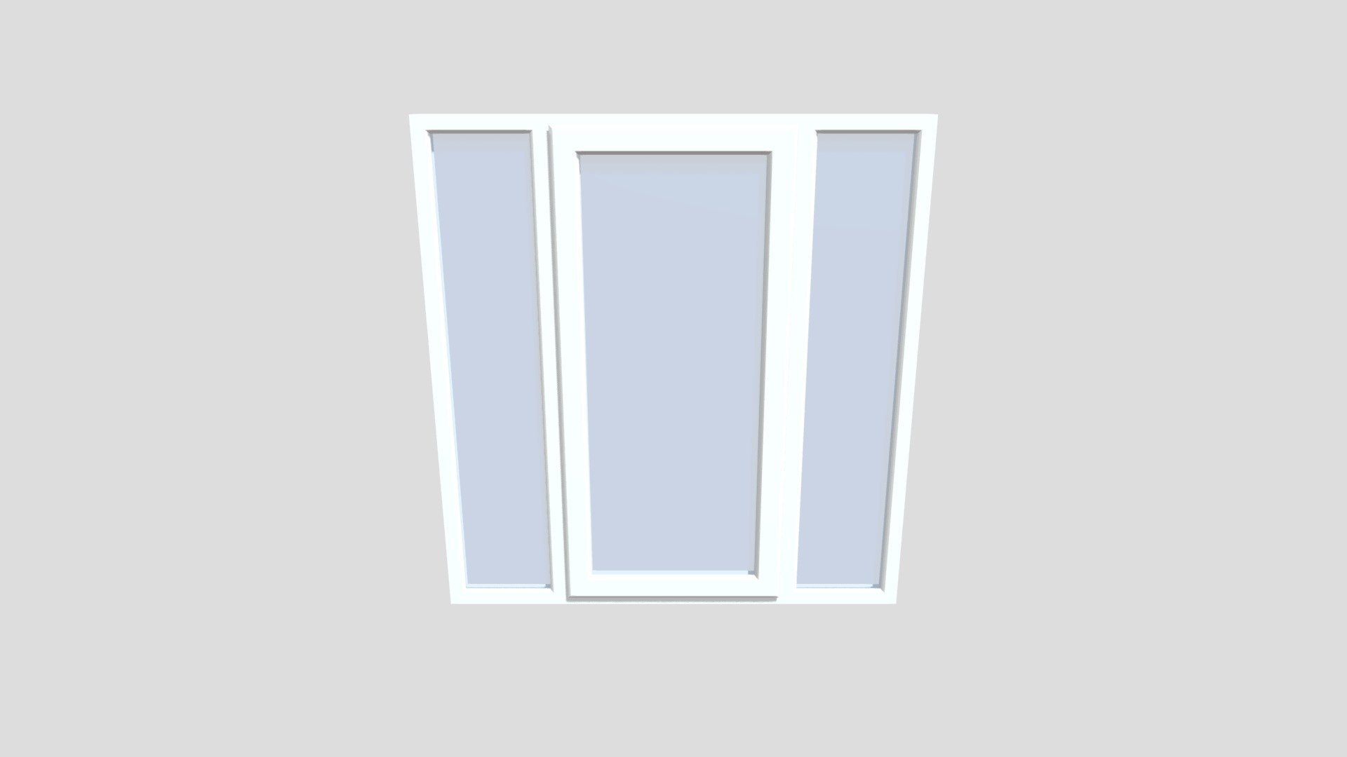 Traditional 2500 Residential Door(R6 - Open Out) - 3D model by bimstore ...