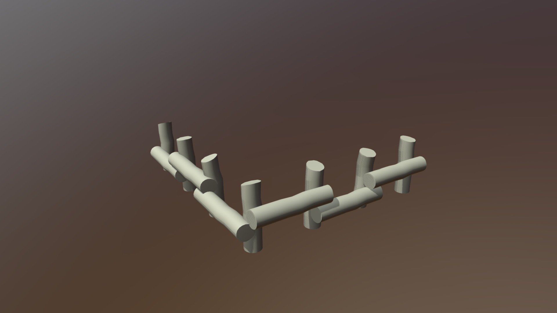 Fence - 3D model by jsanborn (@mario.meddle) [ae48352] - Sketchfab