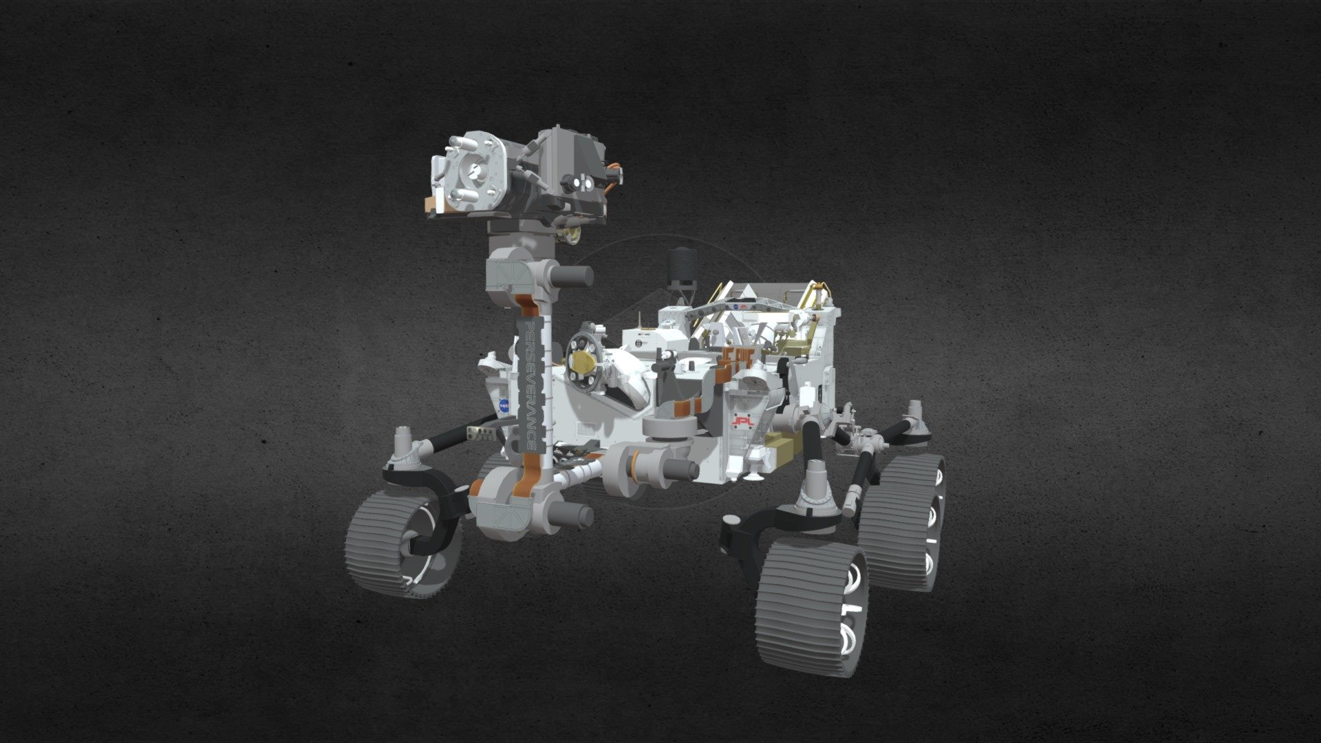 Perseverance - NASA - Free Download and Texture - 3D model by Papaya ...