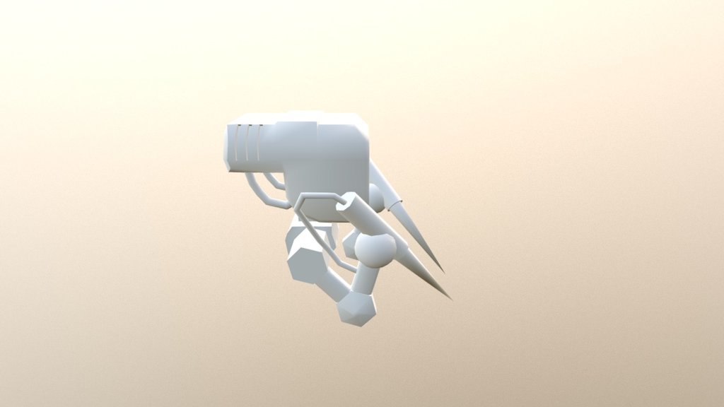 Animated Yellow Bot - 3D model by hawkztal0n [ae48f67] - Sketchfab