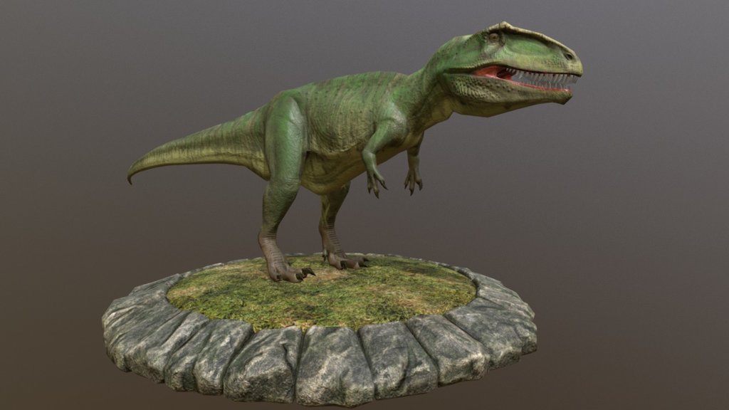 Giganotosaurus - 3D model by Yode (@yodegroup) [ae49046] - Sketchfab