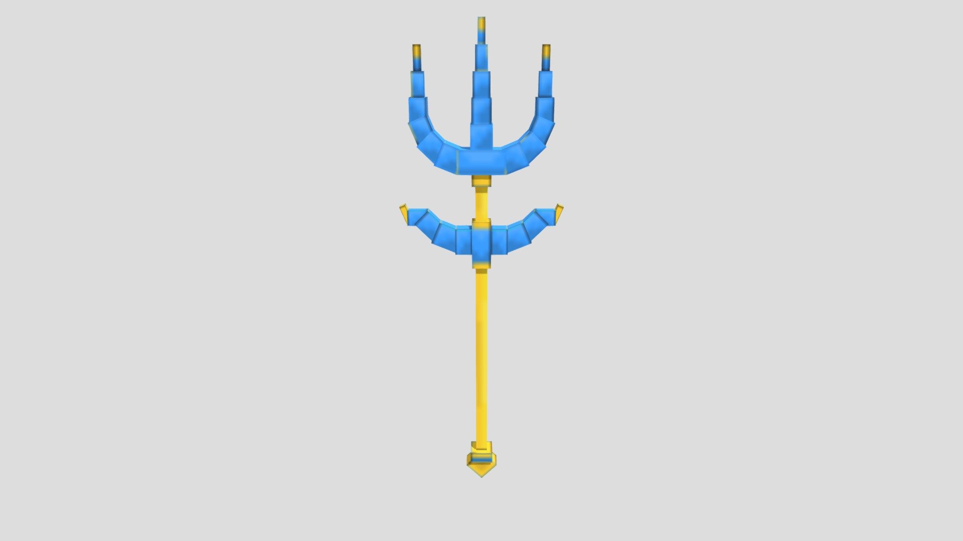 Blockbench Trident - 3D model by itsNoury [ae4969b] - Sketchfab