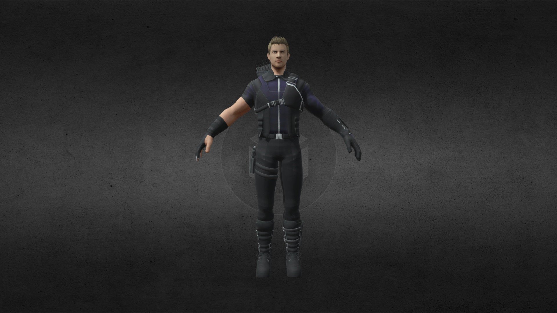 Hawkeye 3D Model - 3D model by OmaxxFF [ae49fc0] - Sketchfab