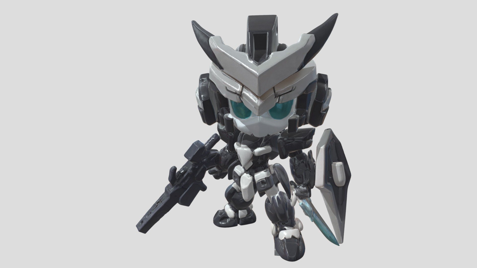 CORE KNIGHT KID HERO - Download Free 3D model by krit yamsaso (กฤษณ์ ...