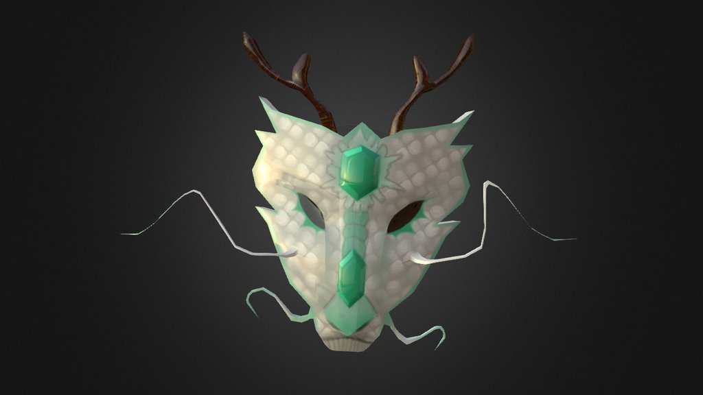 Dragon Mask {INSTRUCTIONS} - 3D model by milliehashh [ae4baab] - Sketchfab