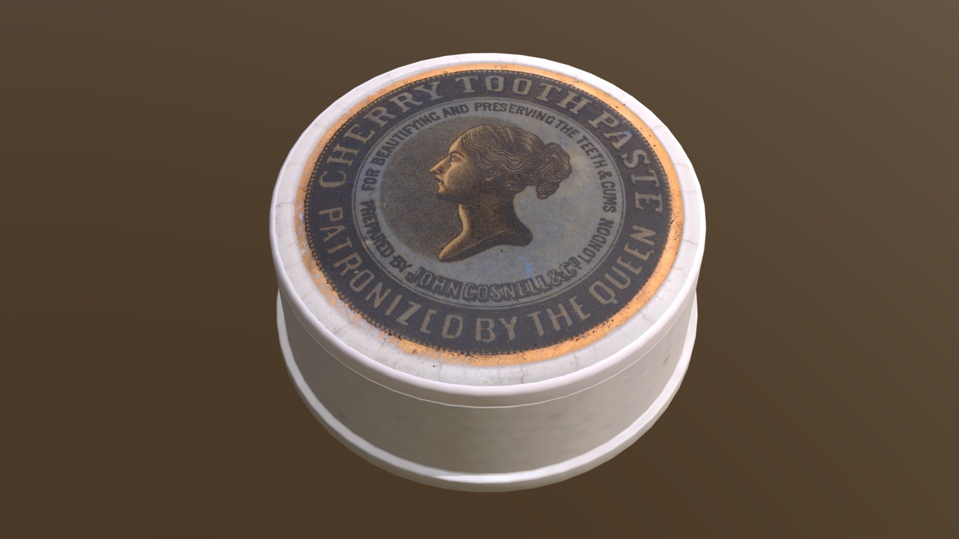 Tooth Paste - John Gosnell & Co London - Buy Royalty Free 3D model by ...