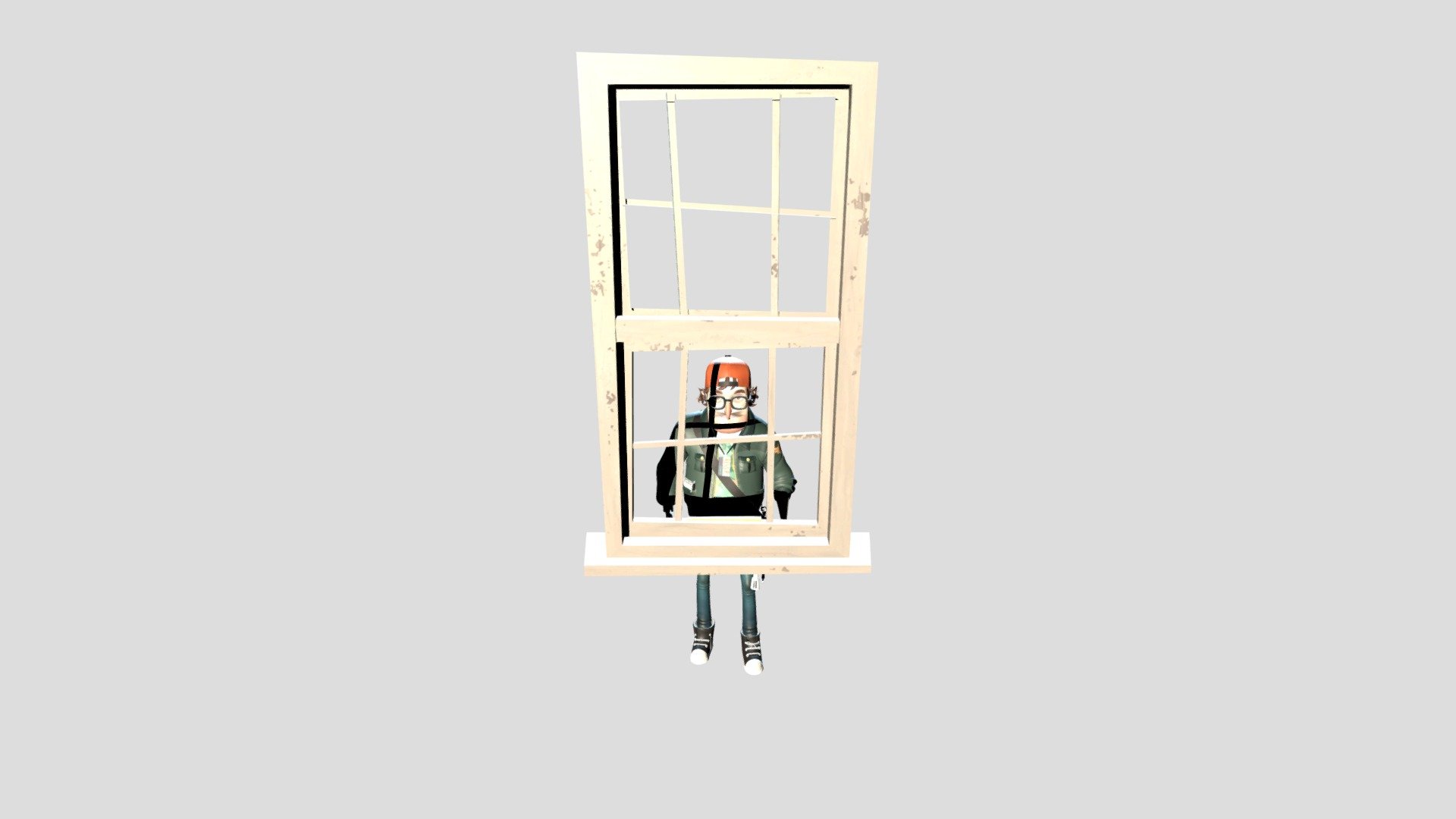 Quentin-open-window - 3D model by Ms.Bewwy [ae4d026] - Sketchfab