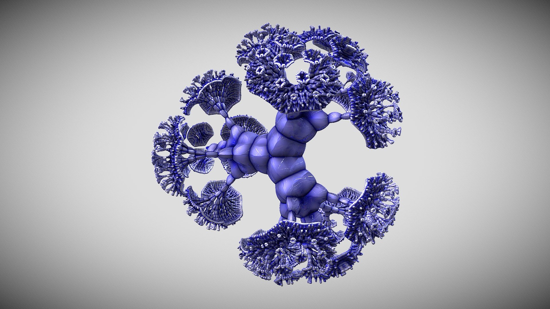 Monster 15 : some kind of cauliflower - Download Free 3D model by ...