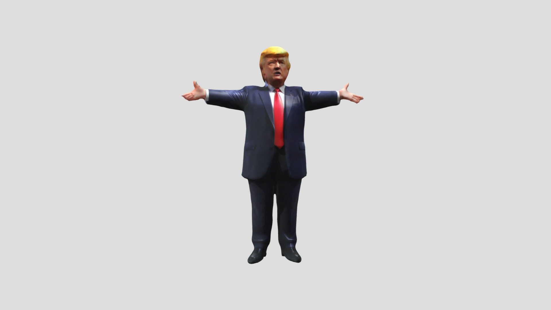 Donald Trump T-pose - Buy Royalty Free 3D model by Daniel.Pikl [ae4dc6e ...