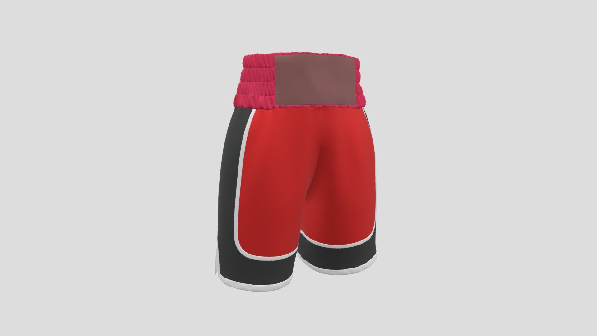 Boxing shorts option 8 - 3D model by headphonizer [ae4dda8] - Sketchfab