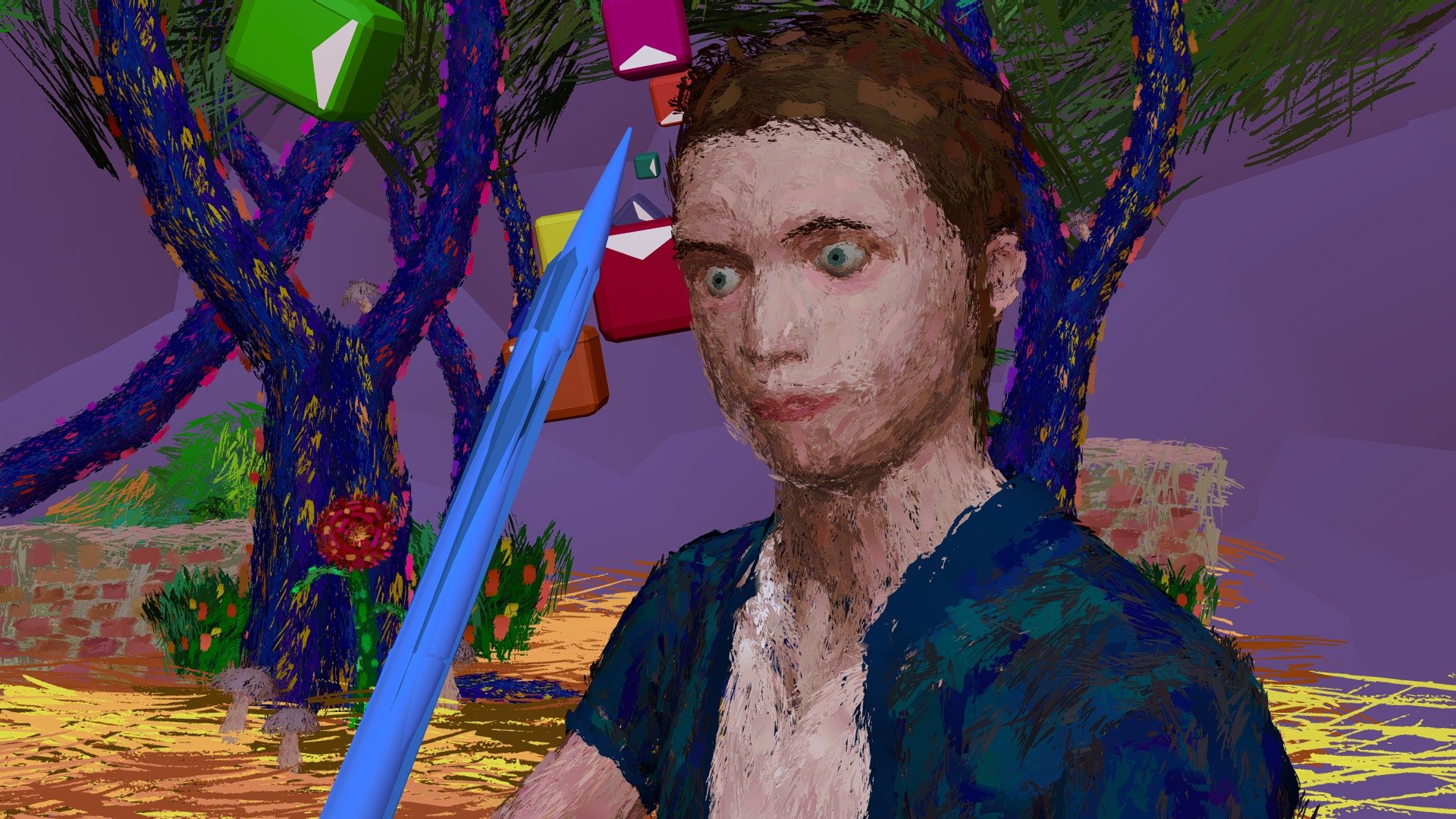 Self-portrait Open Brush - Download Free 3D model by yaelm [ae4ea34 ...