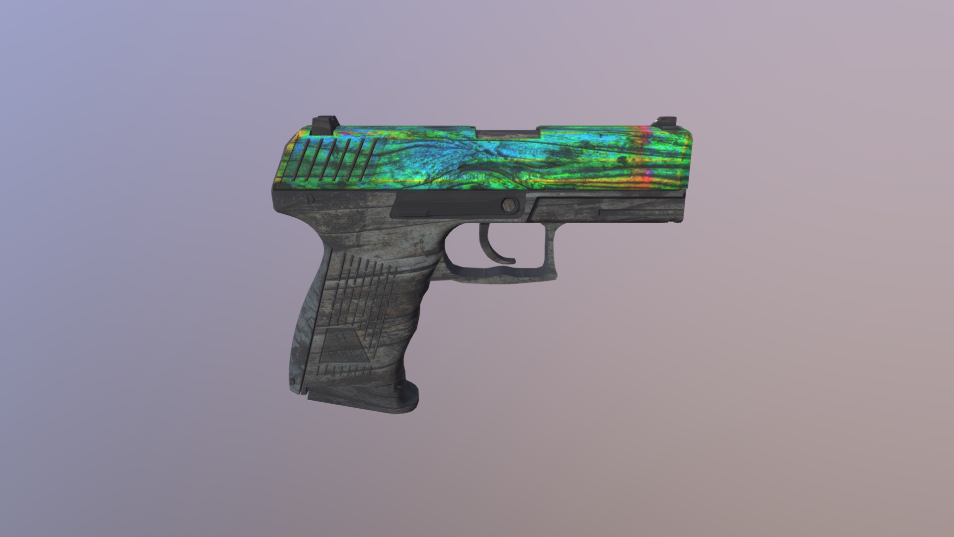 P2000 Woody - 3D model by Ziboulon [ae4ebad] - Sketchfab