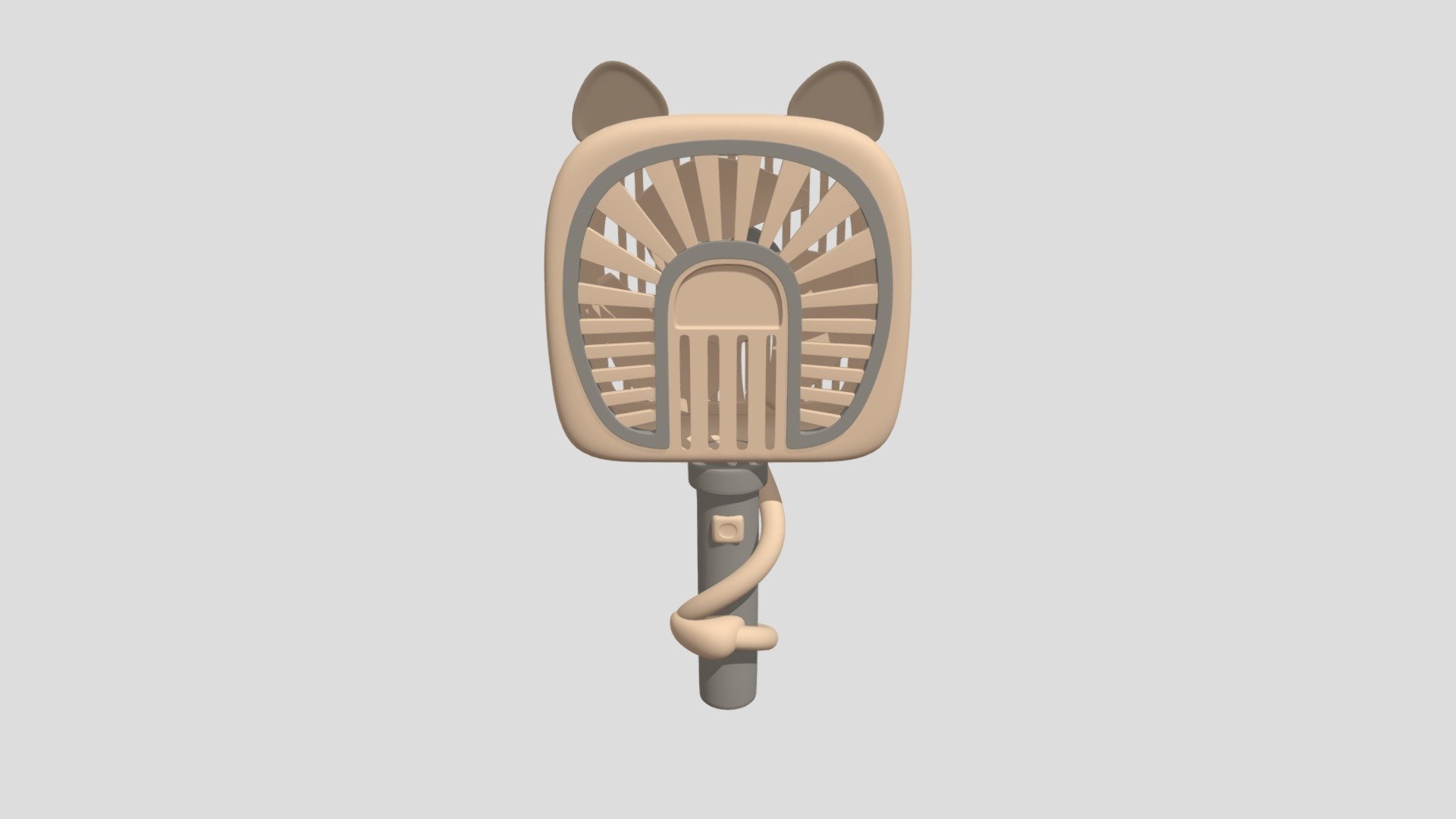 PRODUCT RENDER | CUTE MINI FAN - 3D model by AdmiralCG (@admiral_cg ...