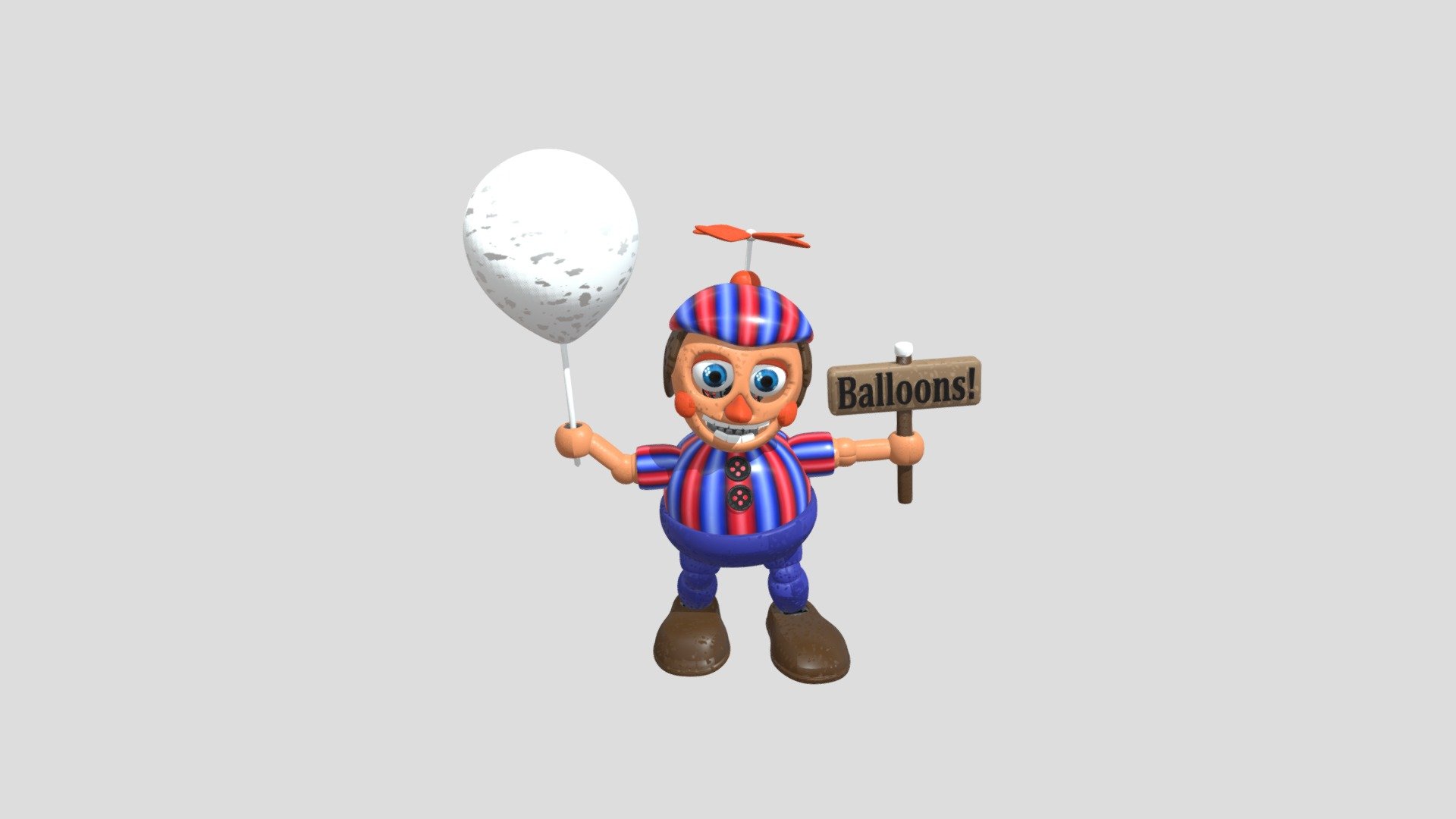 Balloon Boy - Download Free 3D model by BillyBobP3D (@Lil_BigMac ...