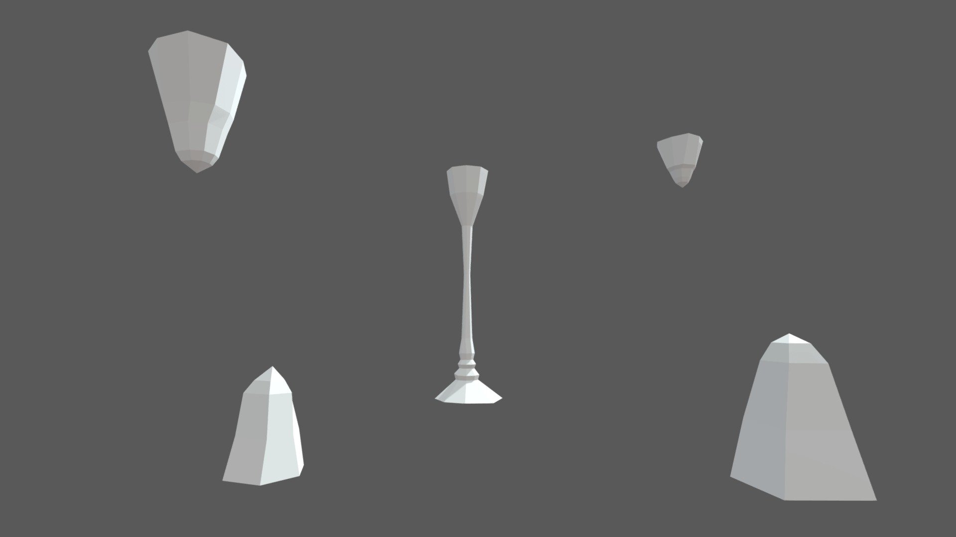 Stalagmite Set for game project - 3D model by Joseph Shanley (@Joeker ...