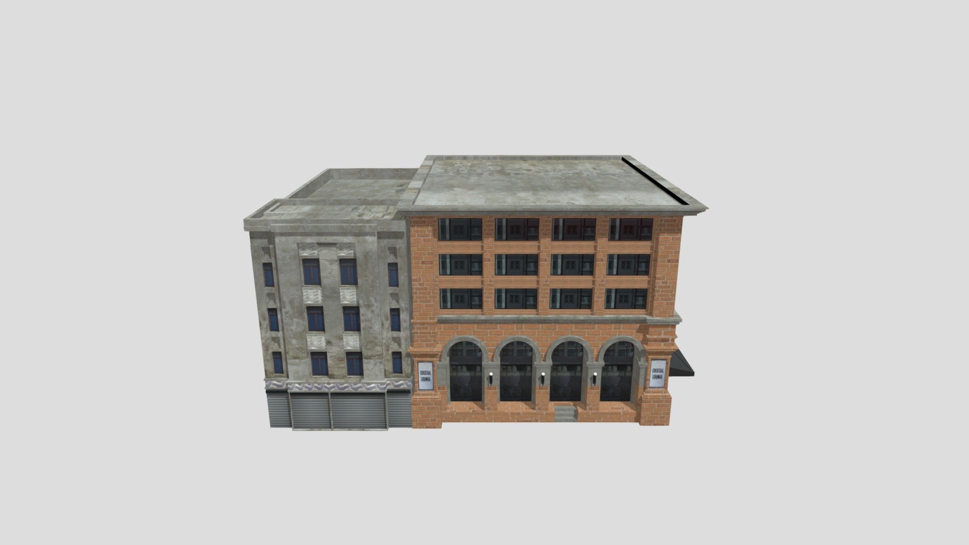 Building - Download Free 3D model by tweedbonlesher [ae51338] - Sketchfab