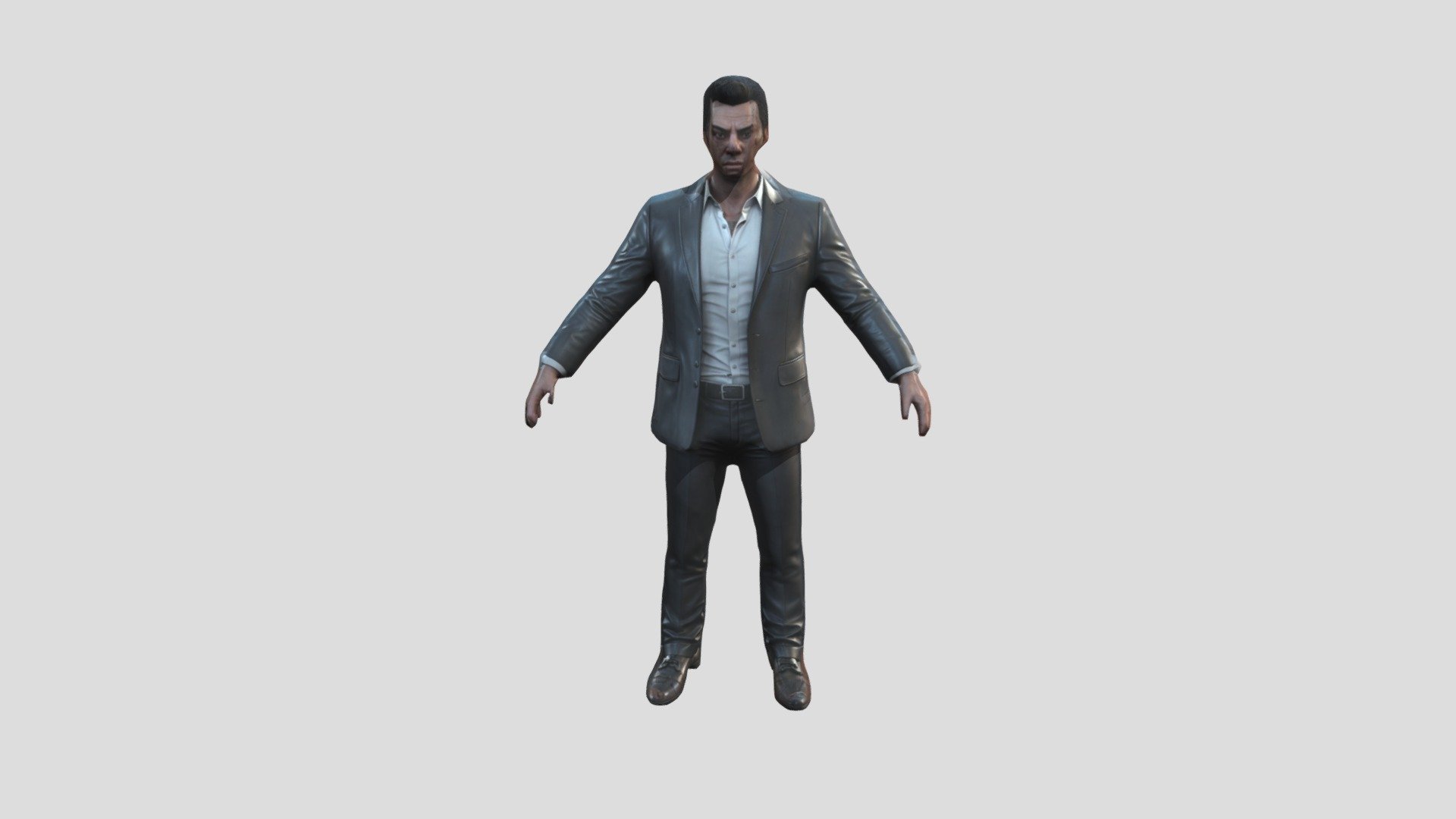 Realistic Game Ready Character 3D Model (Free) - Download Free 3D model ...