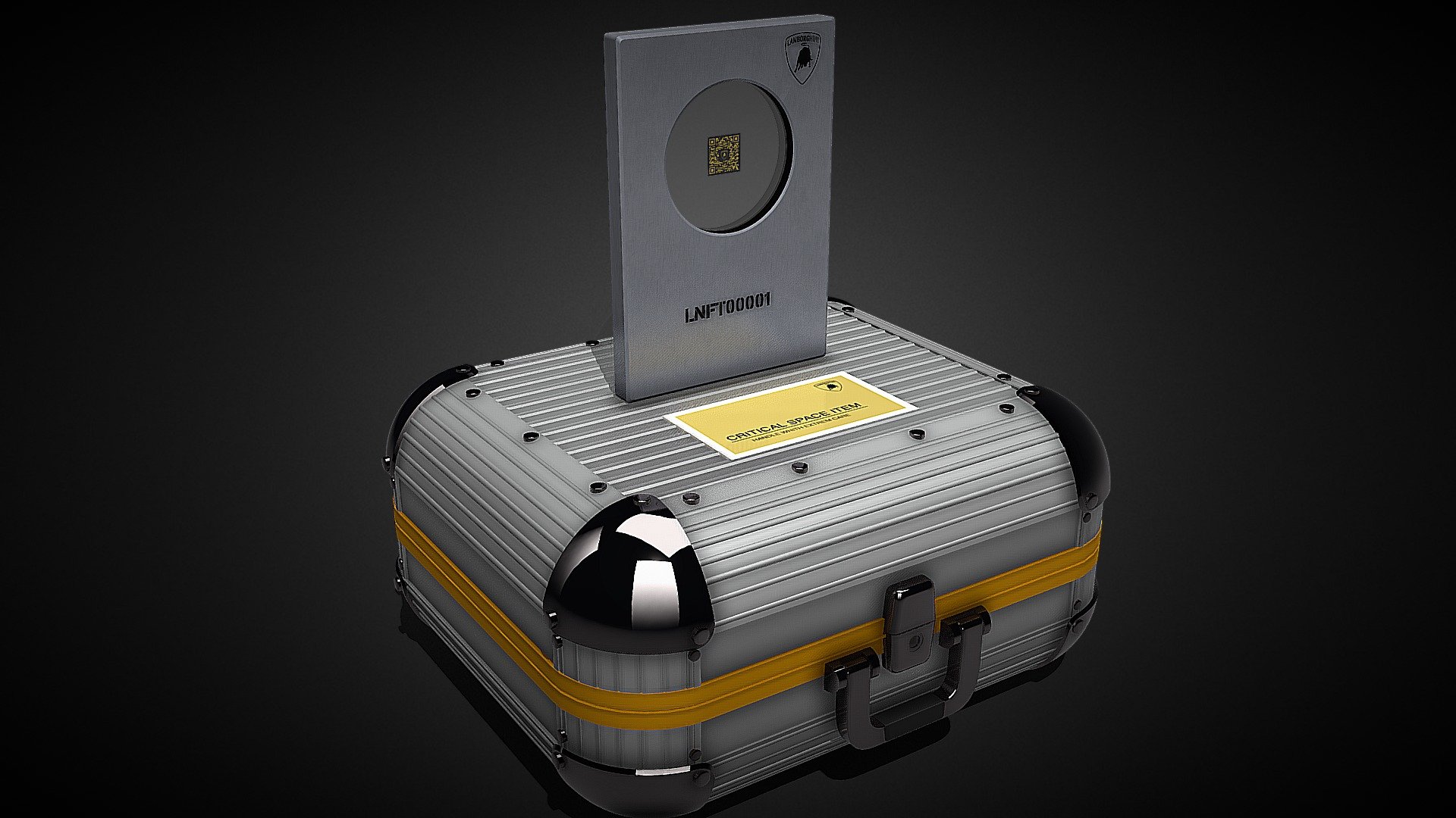 The Space Key Lamborghini (NFT) - Download Free 3D model by SDC ...