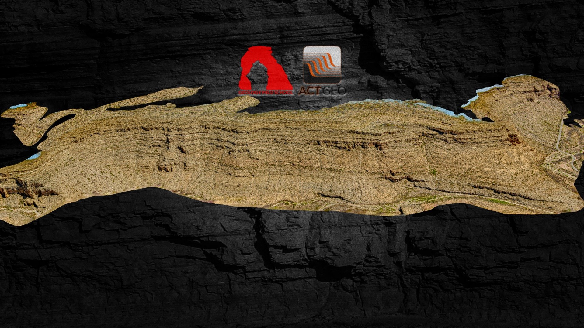 Last Chance Canyon - 3D model by Geology Field School ...