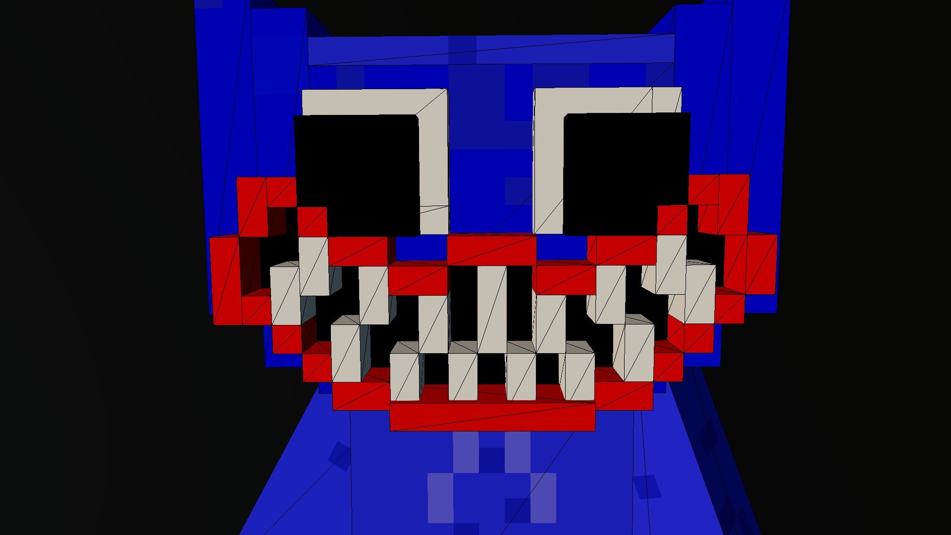 huggy wuggy - 3D model by minecraft master (@lockenci) [ae550c6 ...