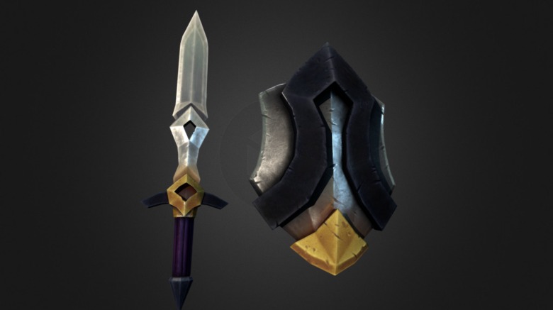 Sword Vs Sword Armor - 3D model by llaiii [ae55eea] - Sketchfab