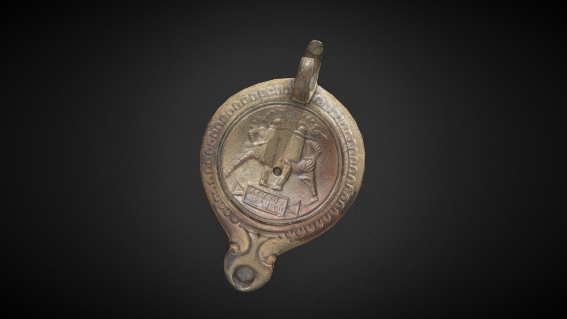Roman Lamp - Retopologized - Download Free 3D model by Sapwood Studio ...