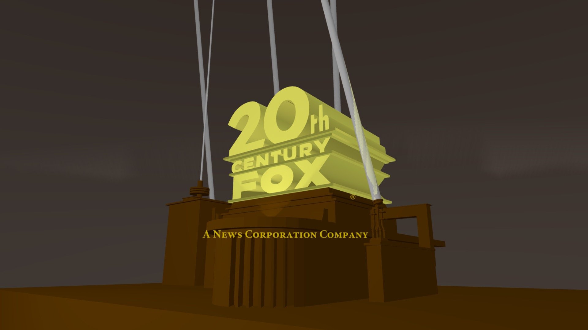 20th Century Fox logo by Denio1208 remake (March - 3D model by ...
