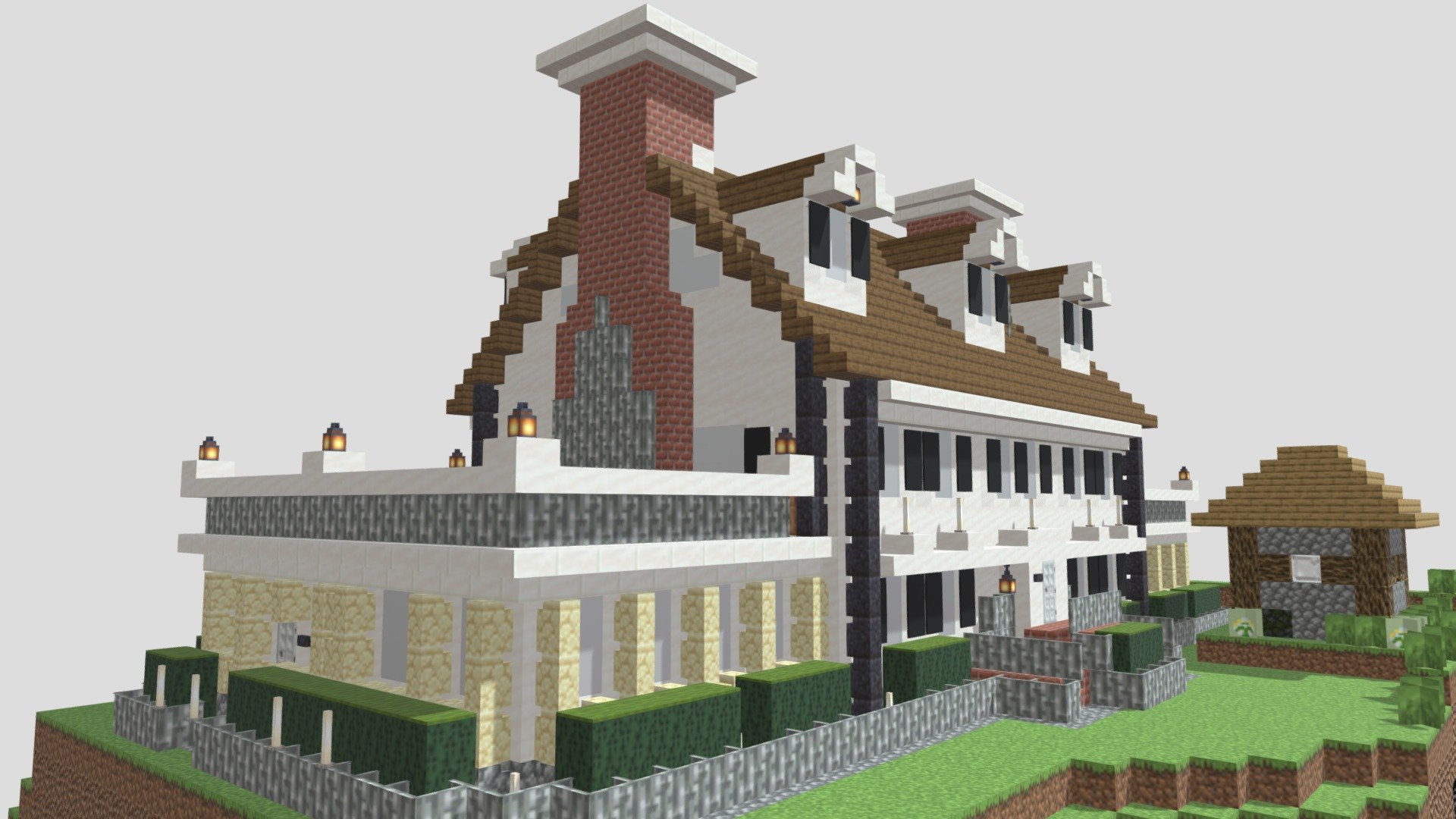 Minecraft - Amityville Horror House - Download Free 3D model by ...
