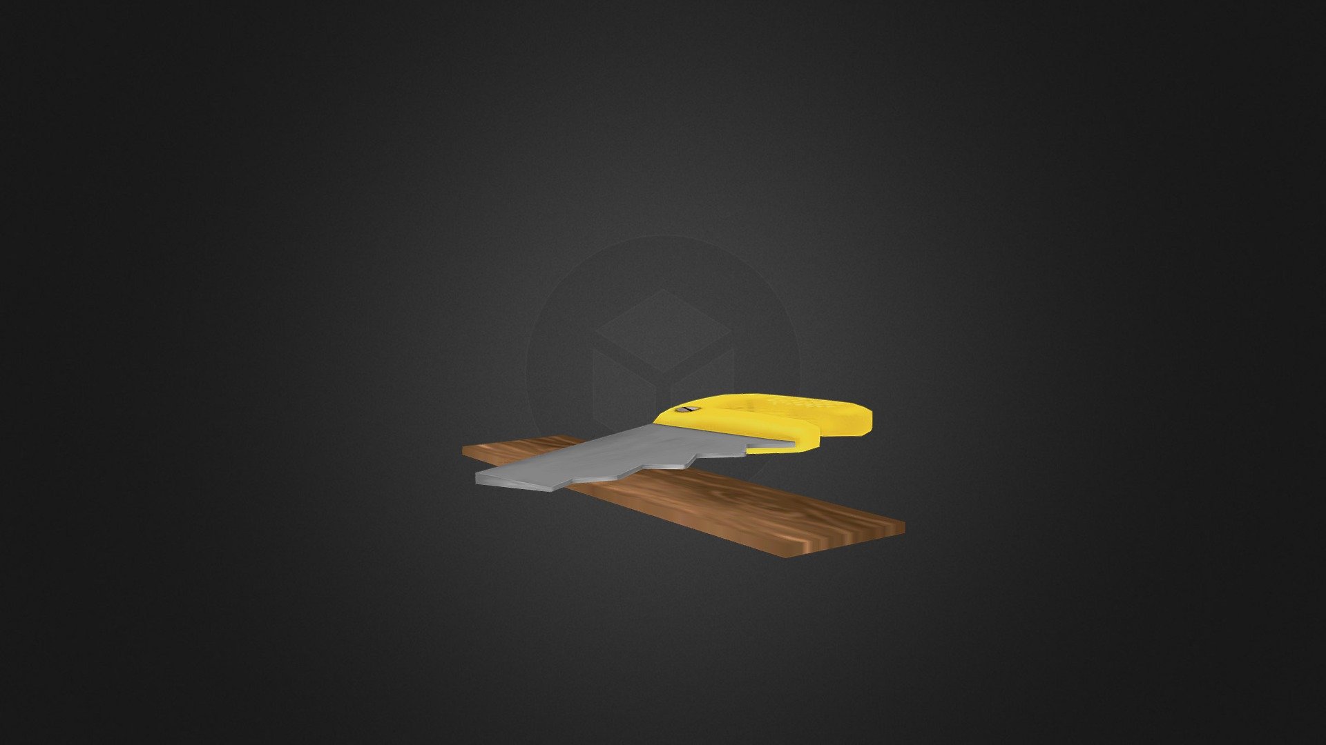 Low Poly Saw [household props 01] - 3D model by twitte_king [ae59433 ...