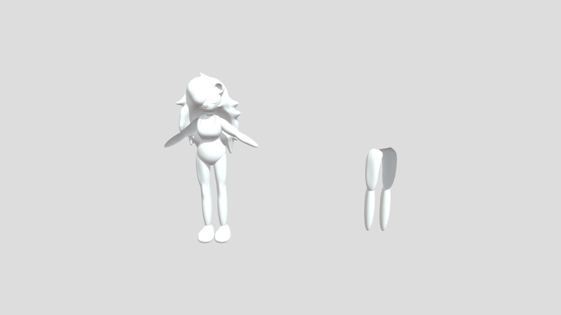 Full Body Draft - 3D model by LorificArts [ae59bec] - Sketchfab